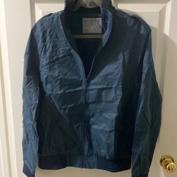 H&M | Jackets & Coats | Hm Mens Jacket Blue Medium | Poshmark